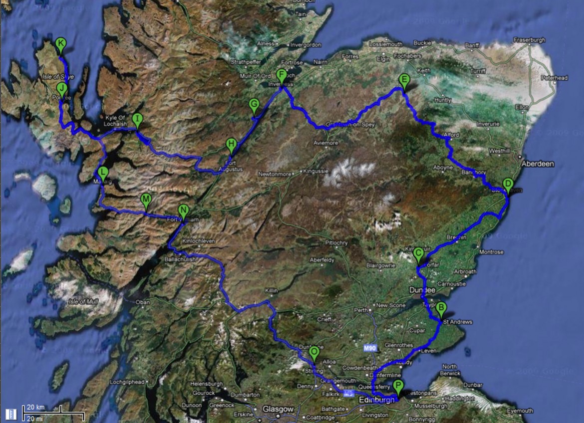 Idées de parcours pour organiser son roadtrip en Écosse – Happy City le ...